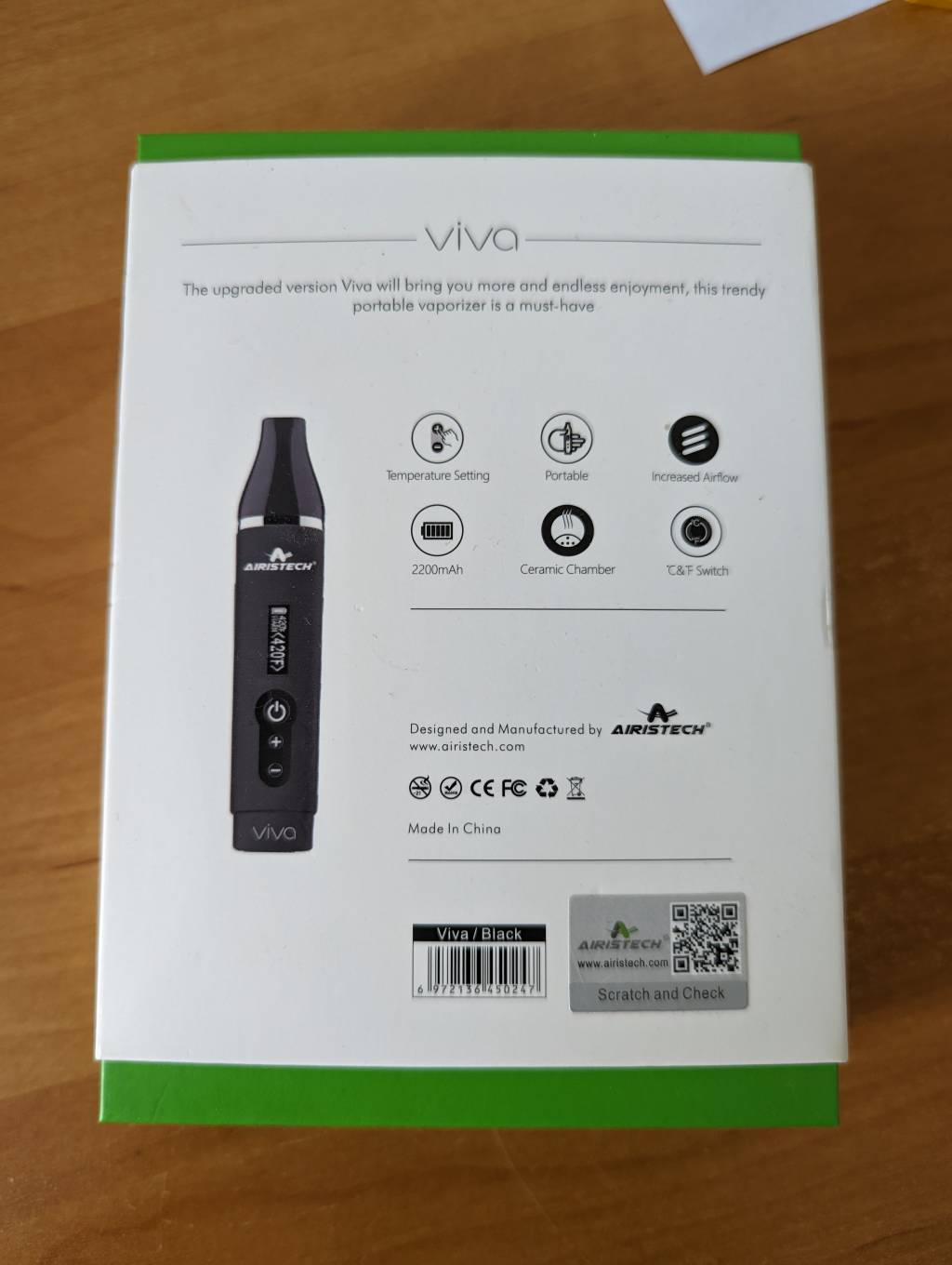 Daruji za odvoz vaporizer airistech viva | VšezaOdvoz